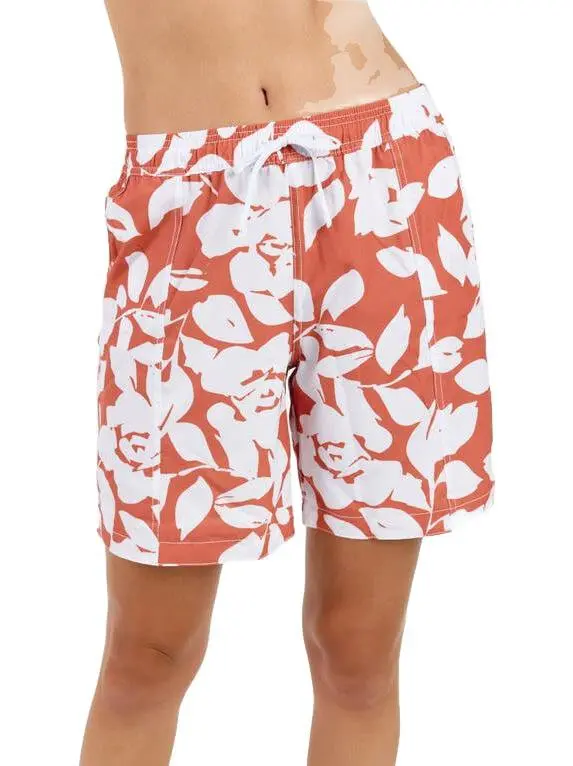 CALYPSA Board Shorts - Rusty Rose