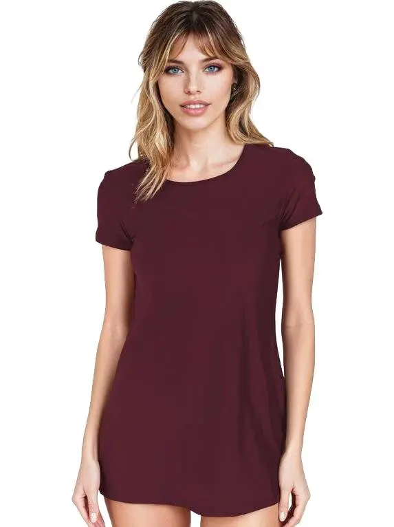 CALYPSA Swim Tunic - Wine