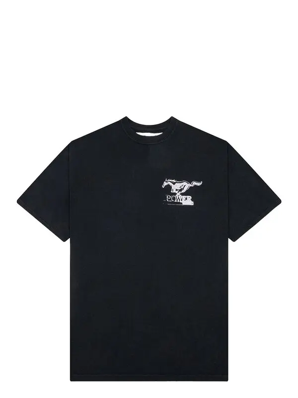 ONE OF THESE DAYS Mustang Cross T-shirt - Black