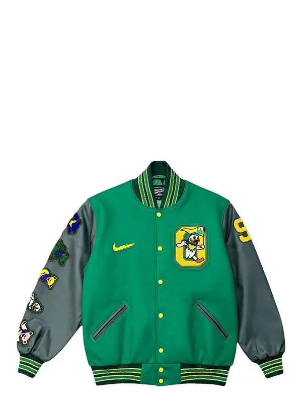 Nike Letterman Jacket - Green