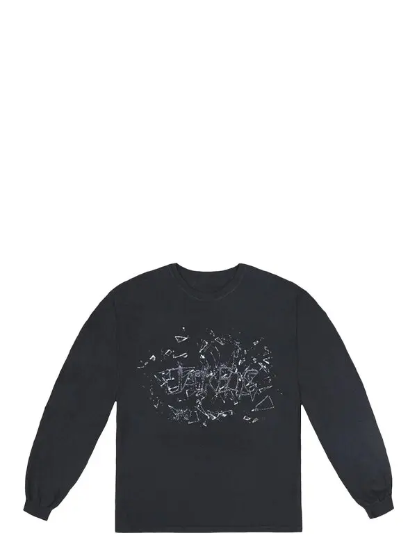 CACTUS JACK BY TRAVIS SCOTT Jackboys Shatter Long-sleeve T-shirt - Black