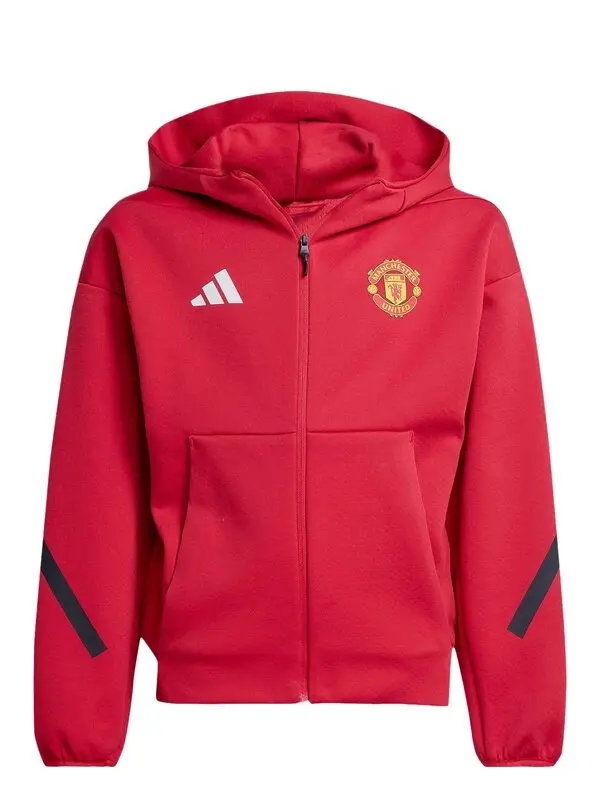 Adidas Manchester United Z.n.e. Anthem Jacket - Red