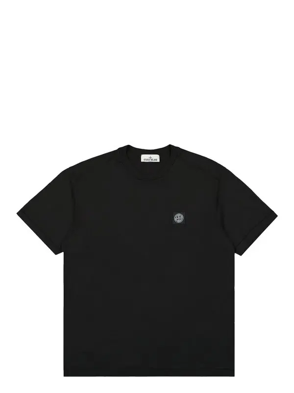 Stone Island Compass Patch T-shirt - Black