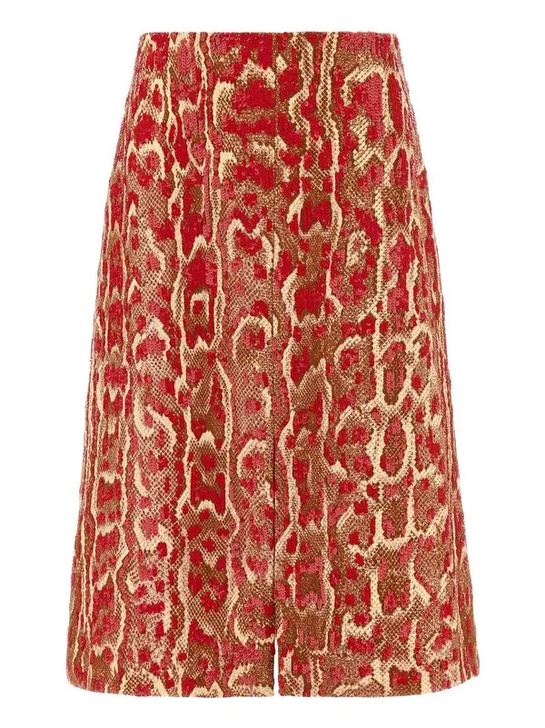Dries Van Noten Printed Skirt - Multicolor
