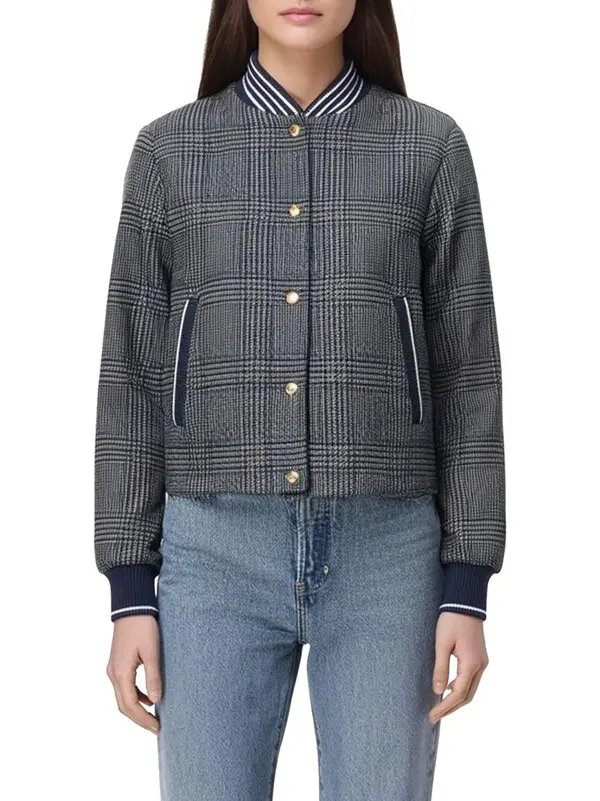 Thom Browne Plaid Jacket - Grey