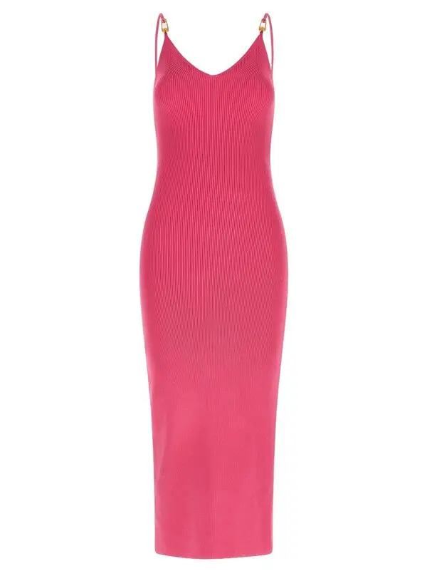 Versace Sleeveless Dress - Fuchsia