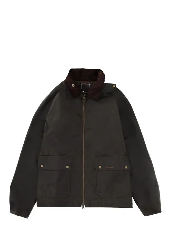 Barbour Waxed Bedale Jacket - Green