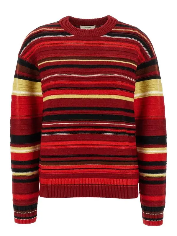 JW Anderson Striped Sweater - Red
