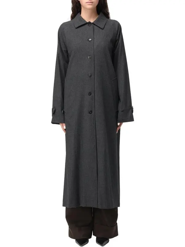 ALYSI Long Coat - Grey