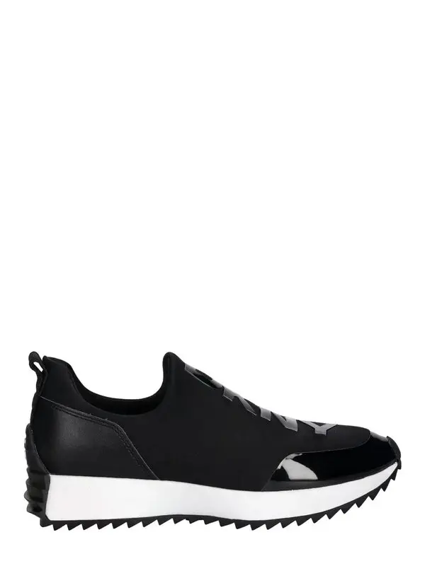Dkny 35mm Logo-detail Sneakers - Black