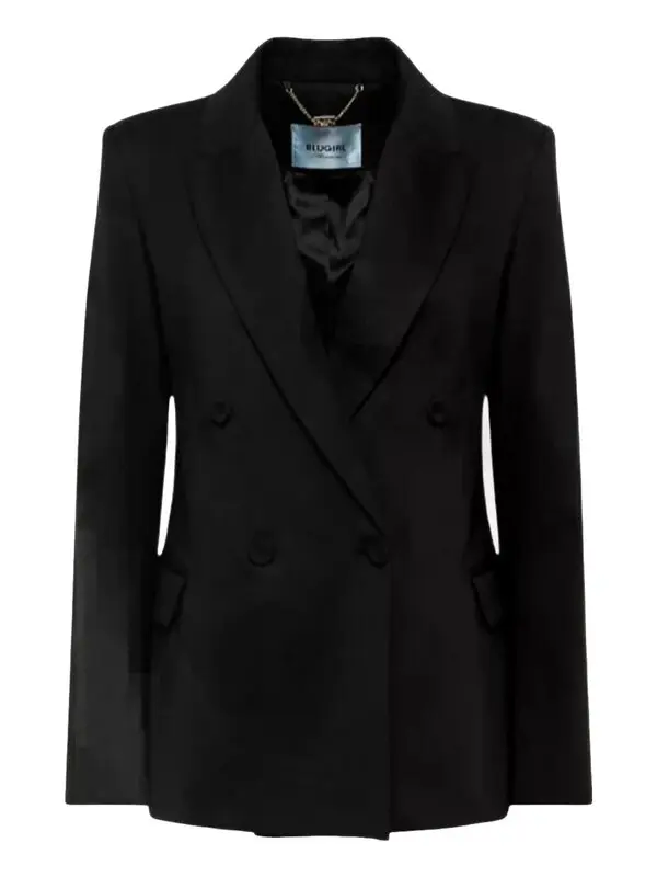 BLUGIRL Double-breasted Blazer - Black