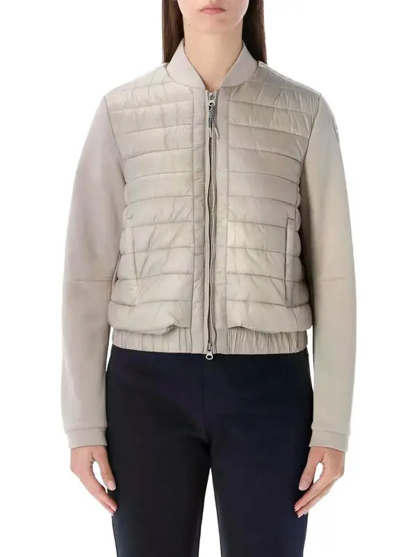 PARAJUMPERS Loretta Quilted Zip-up Jacket - Grey