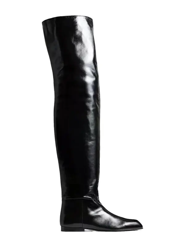 Khaite Colt Over-the-knee Boots - Black