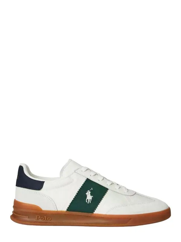 Polo Ralph Lauren Lace-up Low-top Sneakers - White