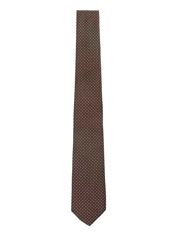 THE FRANKIE SHOP Polka-dot Self-tie - Brown