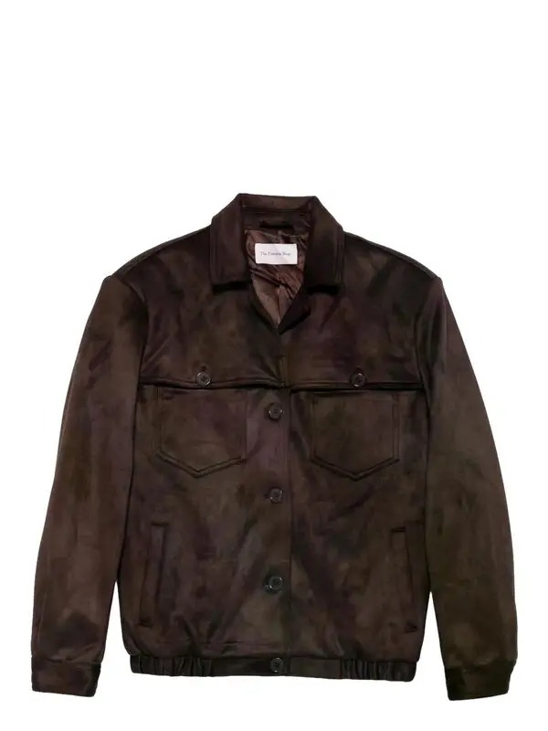 THE FRANKIE SHOP Button-fastening Pocket Jacket - Brown