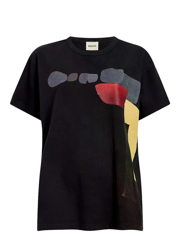 Khaite Graphic T-shirt - Black