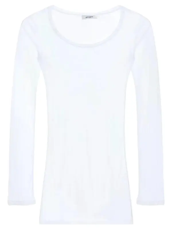 Gimaguas Bahmon Long-sleeve Mini Dress - White