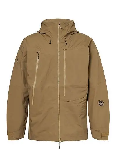 Black Crows Freebird Hooded Woven Jacket - Olive