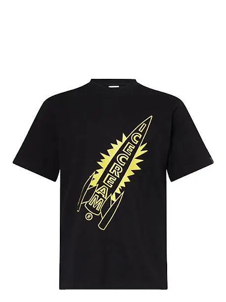 ICECREAM Rocket Graphic Cotton-jersey T-shirt - Black