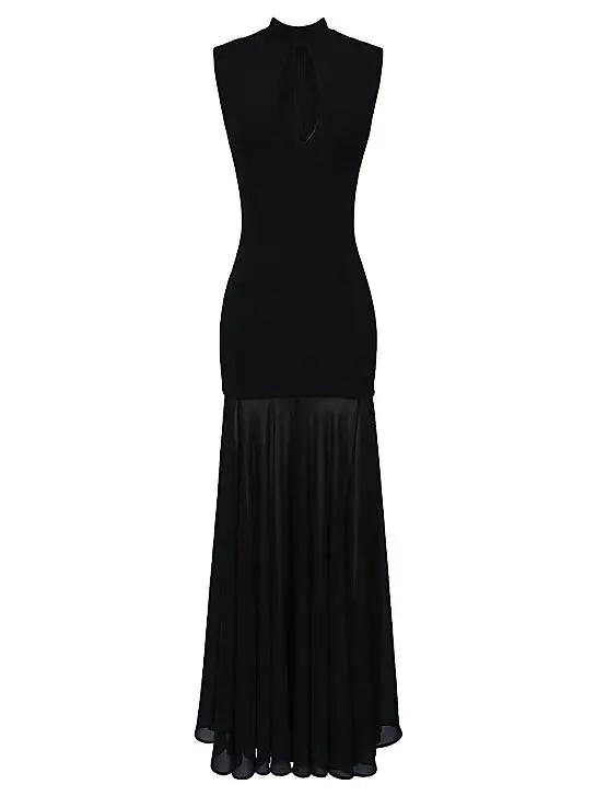 House Of Cb Raphaella Sleeveless Maxi Dress - Black