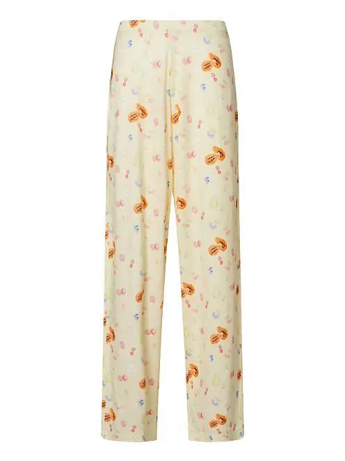 DJERF AVENUE Print Stretch-woven Pyjama Bottoms - Fruit