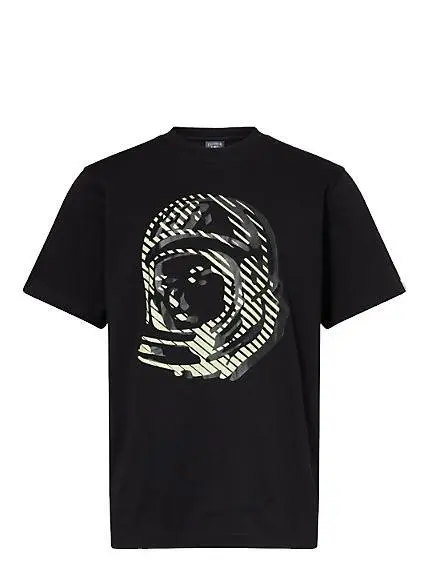 BILLIONAIRE BOYS CLUB Glow Astro Short-sleeve Cotton T-shirt - Black