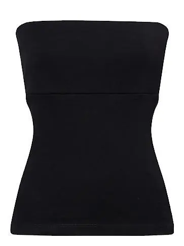 DJERF AVENUE Daily Tube Strapless Top - Black