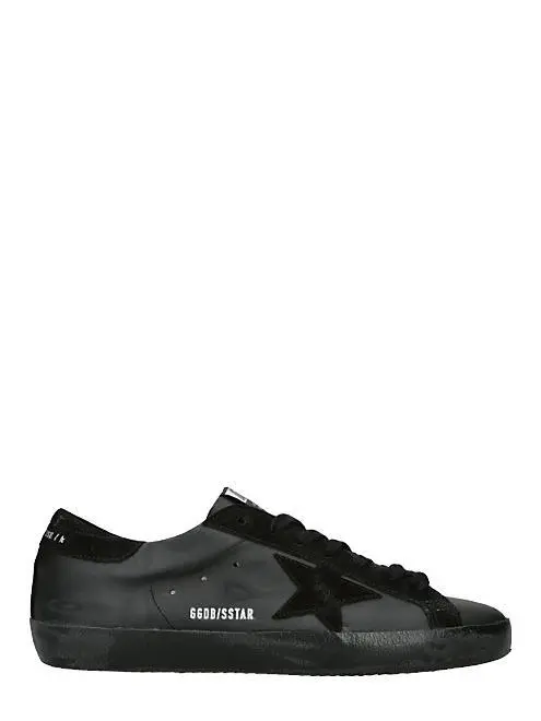 GOLDEN GOOSE Super Star Leather Trainers - Black