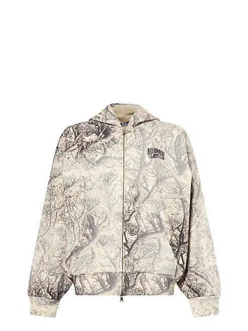 BILLIONAIRE BOYS CLUB Graphic-print Cotton Hoody - Camo