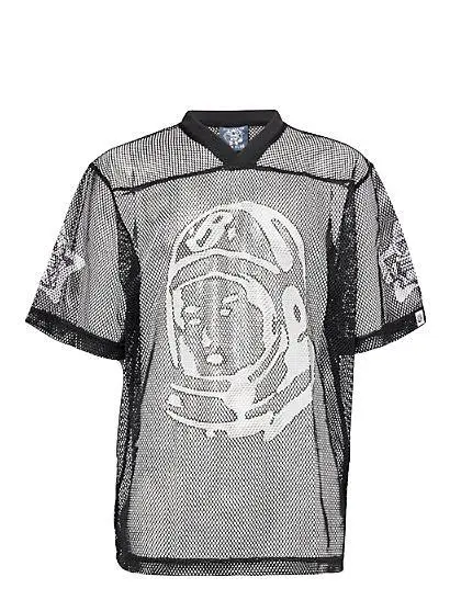 BILLIONAIRE BOYS CLUB Football Short-sleeve Mesh T-shirt - Black