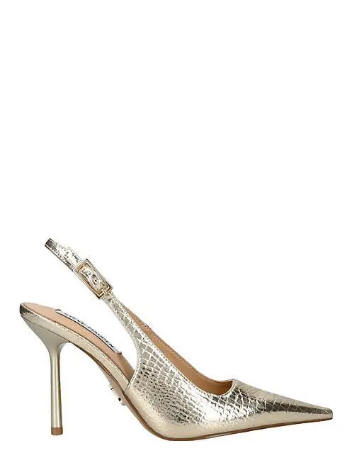 Steve Madden Delanerys Faux-leather Courts - Gold