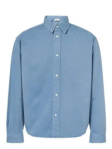 FRAME Classic Relaxed-fit Denim Shirt - Slate Blue
