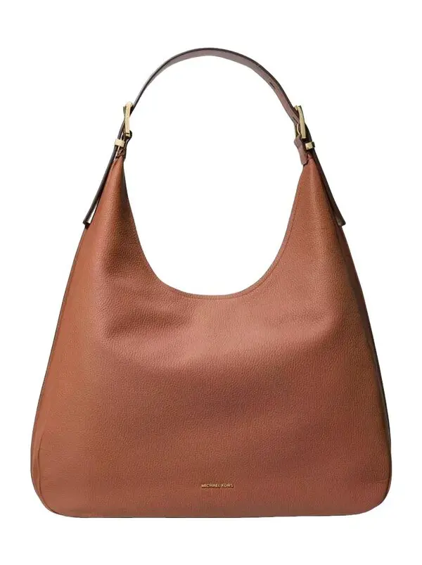 Michael Kors Nolita Leather Shoulder Bag - Brown