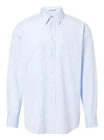 THE ROW Granada Relaxed-fit Cotton Shirt - Light Sky Blue