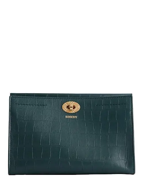 Burberry Leather Pochette - Ivy