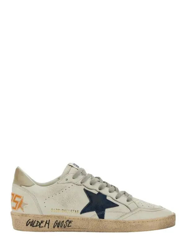 Golden Goose Ball Star Sneaker - White