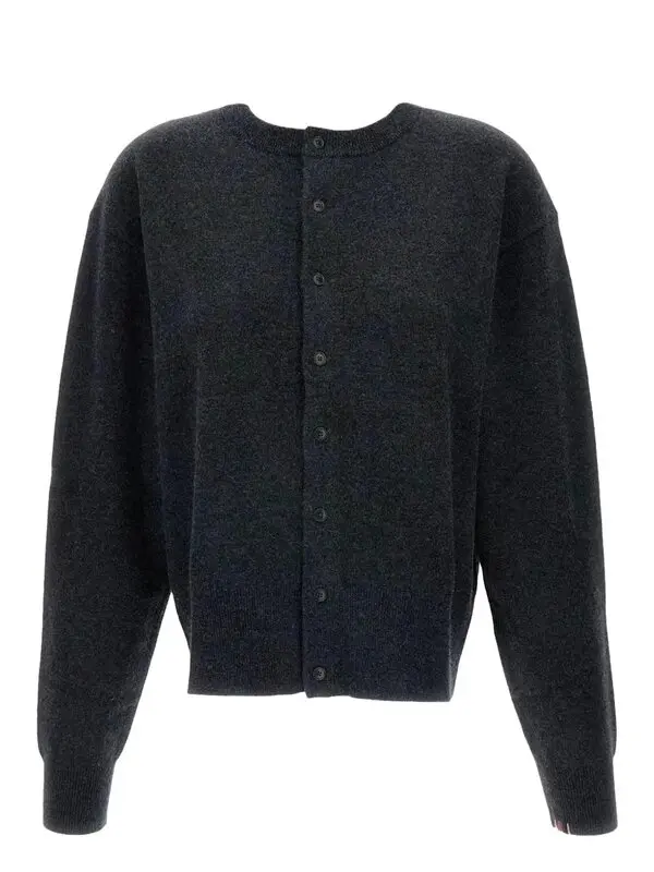EXTREME CASHMERE X Cashmere Blend Cardigan - Black
