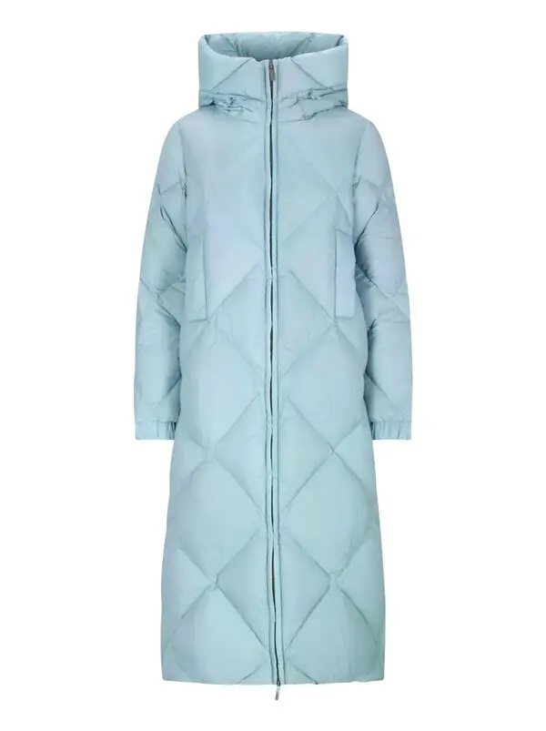 K-WAY Hooded Padded Coat - Blue