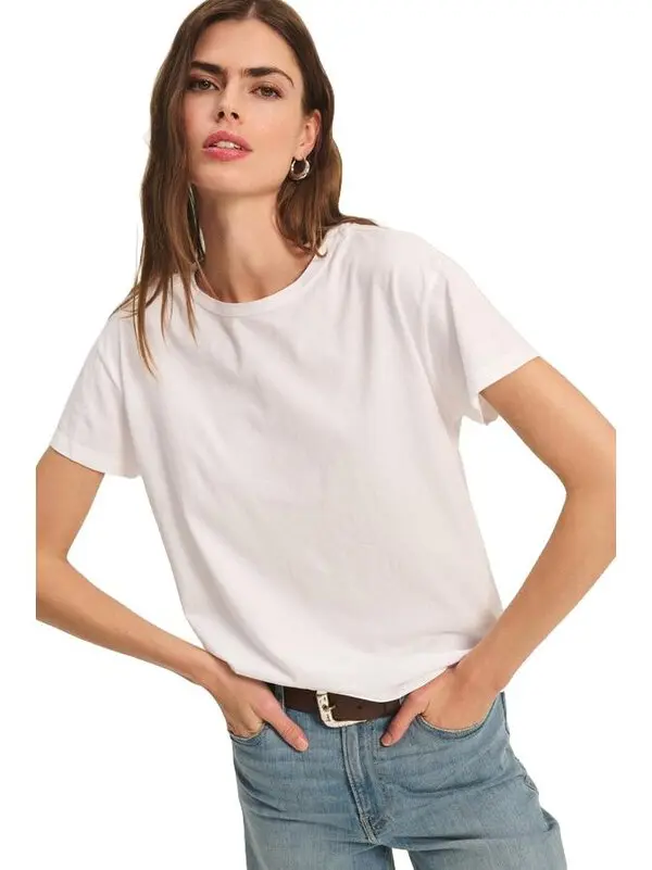 Velvet By Graham & Spencer Tia Tee - White