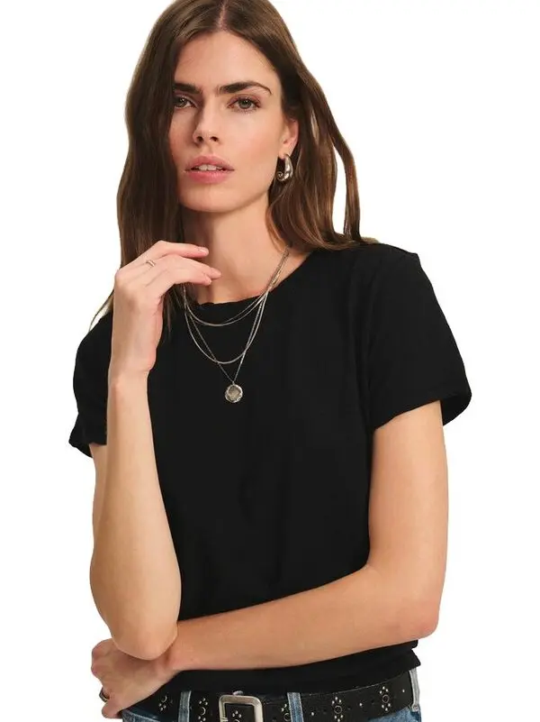 Velvet By Graham & Spencer Marika Tee - Black