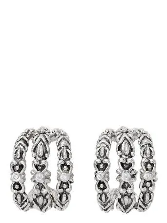Ba&sh Perrine Zircon Earrings - Gray