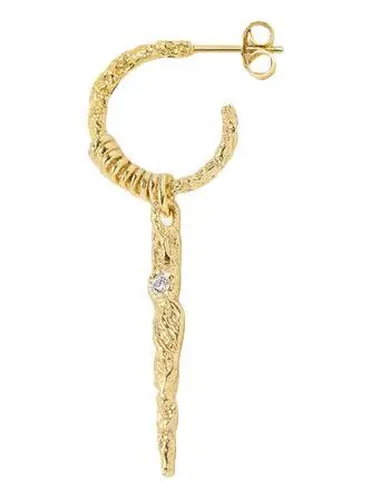 Ba&sh Oudi Zircon Earring - Gold