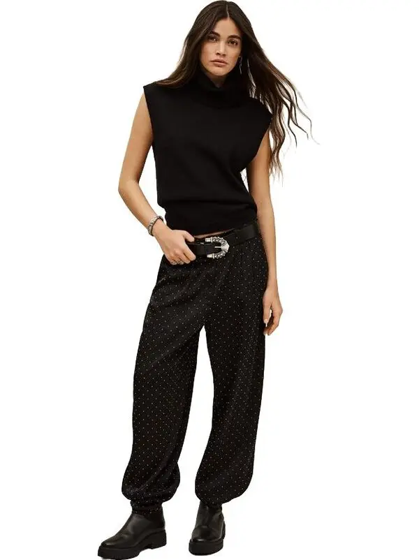 Ba&sh Deloy Pleated Pants - Black