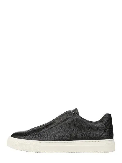 Vince Lakewood Leather Sneakers - Black