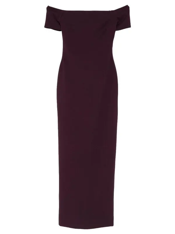 Solace London Nile Maxi Dress - Purple