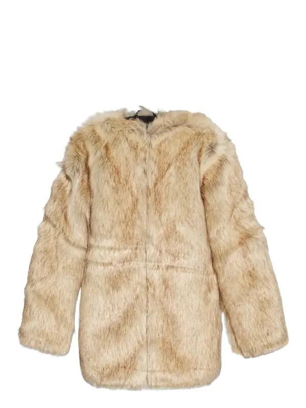 GESTUZ Gzricca Faux Fur Coat - Beige