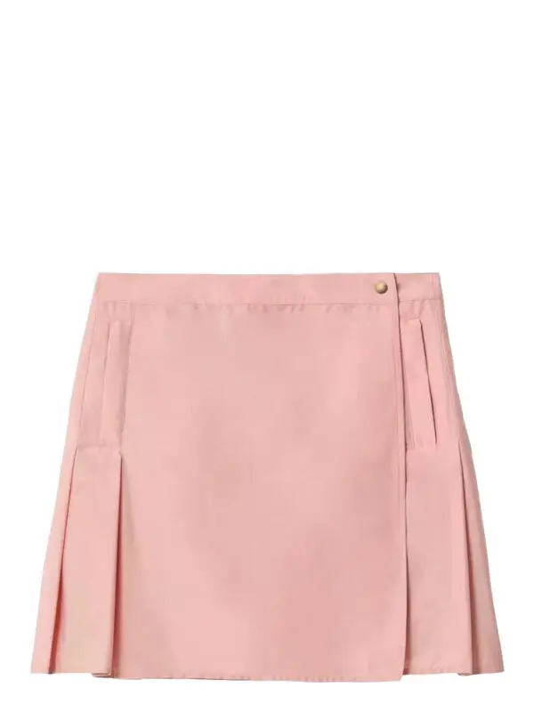 Burberry Mini Wrap Skirt - Pink