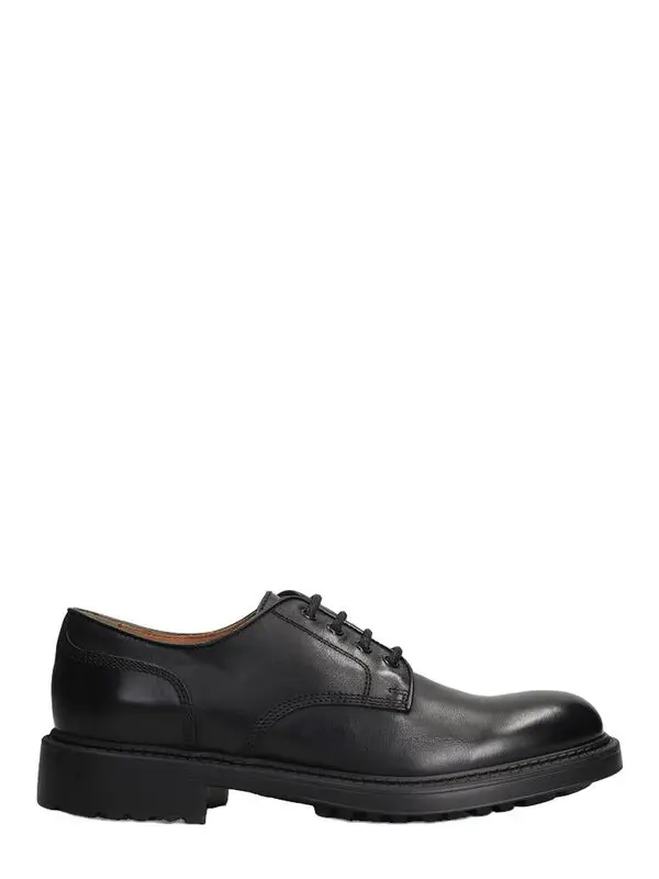 DOUCAL'S Triunph Lace Up Shoes - Black