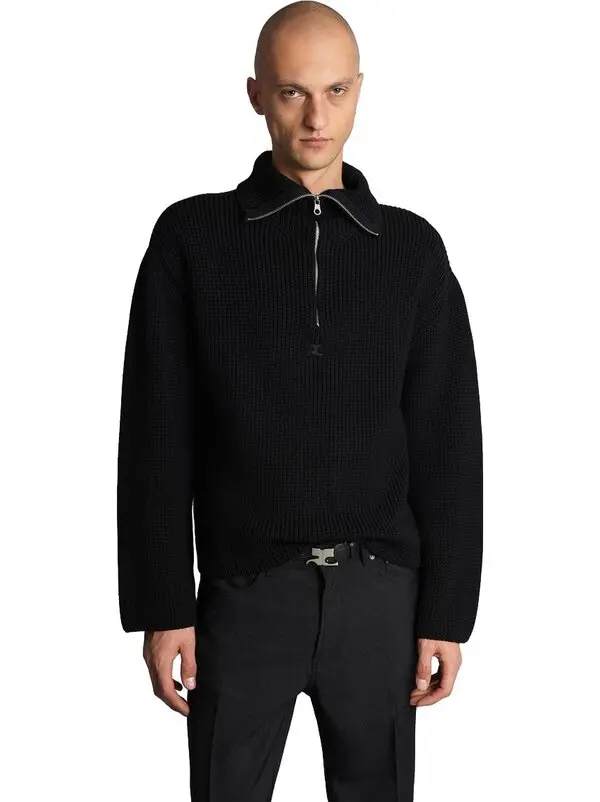 COURREGES Knitwear - Black
